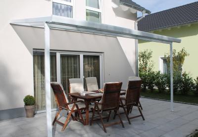 China Outdoor patio cover with palarm design ,smoking shelter for sale