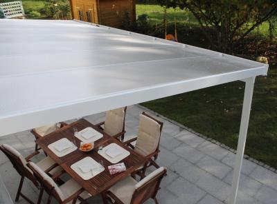 China Outdoor patio cover with palarm design ,smoking shelter for sale
