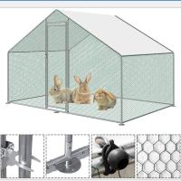 China UV Protect 100 Polypropylene 2mx3m Walk In Pet Cage for sale