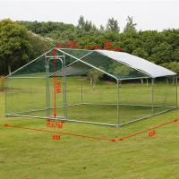 China Outdoor Farm Electroplated 4mx3m Chicken Run Kennel for sale