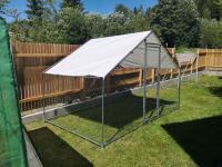 China Sun Protection PE Coating 6.7x13ft Chicken Run Kennel for sale