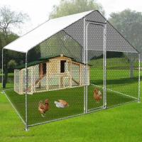 China Sun Protection PE Coating 6.7x13ft Chicken Run Kennel for sale