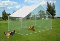 China Chicken Run Kennel Chicken Cage 3x2m Walk in Coop for Poultry Dog Rabbit Hen Cage Pen Metal Door for sale