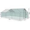 China Outdoor Heavy Duty 6x3x2m Dog Run Chicken Coop for sale