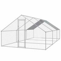 China 3x6x2m Chicken Run Kennel Chicken Cage Walk In Pet Cage Coop For Dog Rabbit Hen Cage Pen for sale
