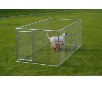 China Light Weight 71kg Walk In 4x2m Dog Run Kennel for sale