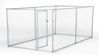 China Light Weight 71kg Walk In 4x2m Dog Run Kennel for sale