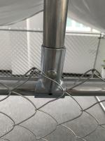 China Low Maintenance 37.5kgs 2x2m Dog Cage Kennel for sale