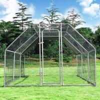 China 3mx6m Walk In Metal Chicken Run For Poultry Hen for sale