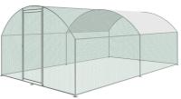 China 2.8Mx3M Small Size Metal Chicken Coop Run Walk In Chicken Cage For Poultry Rabbit Duck Goose Hen Chicken Cage for sale