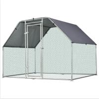 China 1mm Hot Galvanized D3m Metal Chicken Coop Cage for sale
