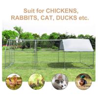 China CE Easy Clean 54.5kgs 6x3x2m Walk In Chicken Cage for sale