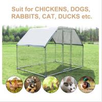China 9x6ft Metal Chicken Coop Run For Farm Poultry for sale