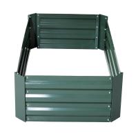 China Rectangular L240cm Galvanized Garden Beds For Outdoor for sale
