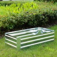 China blunt edges 4ft Galvanized Steel Raised Garden Bed for sale