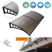 China Overhead Door Window Outdoor Awning S series Door Canopy Patio Cover Modern Polycarbonate Rain Snow Protection for sale