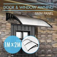 China Overhead Door Window Outdoor Awning S series Door Canopy Patio Cover Modern Polycarbonate Rain Snow Protection for sale