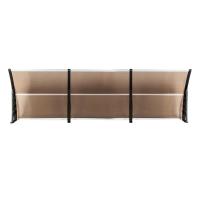 China Quick Dry Polycarbonate 300cm Door Window Awning Canopy for sale
