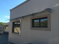 China CE 80x150cm Polycarbonate Farmhouse Window Awning for sale
