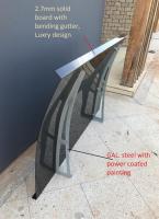 China Galvanized Steel Frame 150cm Door Window Awning Canopy for sale