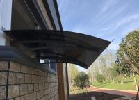China Galvanized Steel Frame 150cm Door Window Awning Canopy for sale