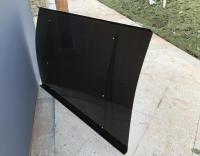 China Galvanized Steel Frame 150cm Door Window Awning Canopy for sale