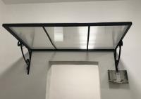 China Outdoor 100cm Solid Sheet Door Window Awning Canopy for sale