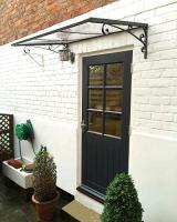 China 4mm Acrylic Panels 100cm Door Porches And Canopies for sale