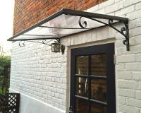 China 4mm Acrylic Panels 100cm Door Porches And Canopies for sale