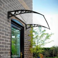 China Clear Sun Shade 60x100cm Door Window Awning Canopy for sale