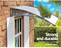 China Clear Sun Shade 60x100cm Door Window Awning Canopy for sale