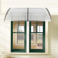 China 90x240cm Door Windouw Awning Canopy Shelter Roof for Front/Back Door Window Porch Rain Protector Patio Awnings&Canopies for sale