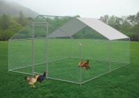 China 4m x 4m Steel Walk in Chicken Run Enclosure Rabbit Hutch Poultry Coop Duck House Chicken Cage for sale