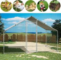 China Chicken Run Kennel 2m x 3m Walk In Chicken Cage Coop For Rabbit Hen Cage Pen with PE cover for sale