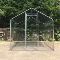 China Metal Walk in Chicken Run Coop Cage Animal Poultry House Hutch Backyard Outdoor Chicken Cage for sale