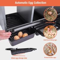 China 3 Compartment Roll Out Chicken Nesting Box for Up to 15 Hens Heavy Duty Best Nest Box for Chickens and Poultry with Lid for sale