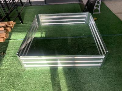 China 60x60x30cm Galvanized Steel Anti-Rust Raised Garden bed with Different Color for sale