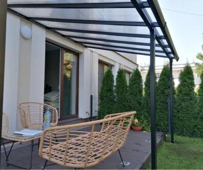 China 15m2 tarasu garden wall mounted patio cover aluminum sunshade outdoor gazebo patio cover Sun Shelter for sale