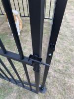 China Large Outdoor Dog Kennel Heavy Duty Metal Frame Fence Dog Cage Outside Pen Playpen Dog Run House with UV & Waterproof for sale