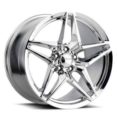 China Aluminum C7 ZR1 Chevrolet Replica Wheels With Five Spoke for sale