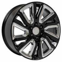 China Ct2078 22x9 Gmc Replica Wheels Satin Black Gloss Black Insert Rim Chevy 22