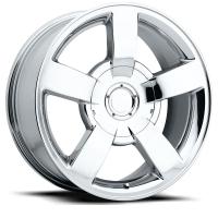 China Ct 2027 22x10 Chevy Suburban Replica Wheels Chrome Rims 6x139.7 +30 Silverado Ss for sale