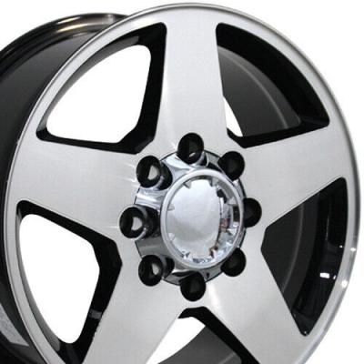 China 8-Lug Chevrolet Replica Wheels Rim 20x8.5 For 2500 3500 Silverado Sierra 8x165 Mach'D 5503 for sale