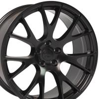 China Challenger Charger Magnum 300 Replica Rim DG15 Hellcat Satin Blk 20x10 2528 for sale