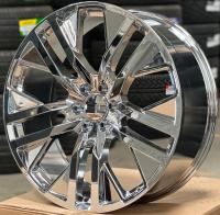 China CT2009 26 GMC Replica Rims Chrome Wheels Tires For Tahoe Silverado Sierra Escalade for sale