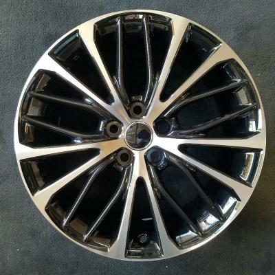 China 18-22 Toyota Camry Machined Black Wheel OEM Alloy Rim 75221B for sale