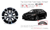 China Machined Black Wheels For 18-22 Toyota Camry OEM Rim 75221B for sale