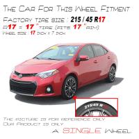 China 2014-2016 Toyota Corolla Replica Wheel Alloy Rim 75152B OEM for sale