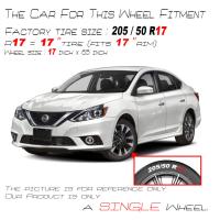 China Alloy 2015-2019 Nissan Sentra Wheels OEM Rim 62758 62730 for sale