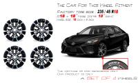 China 18-22 Toyota Camry Replica Machined Wheels OEM Rim 75221B for sale